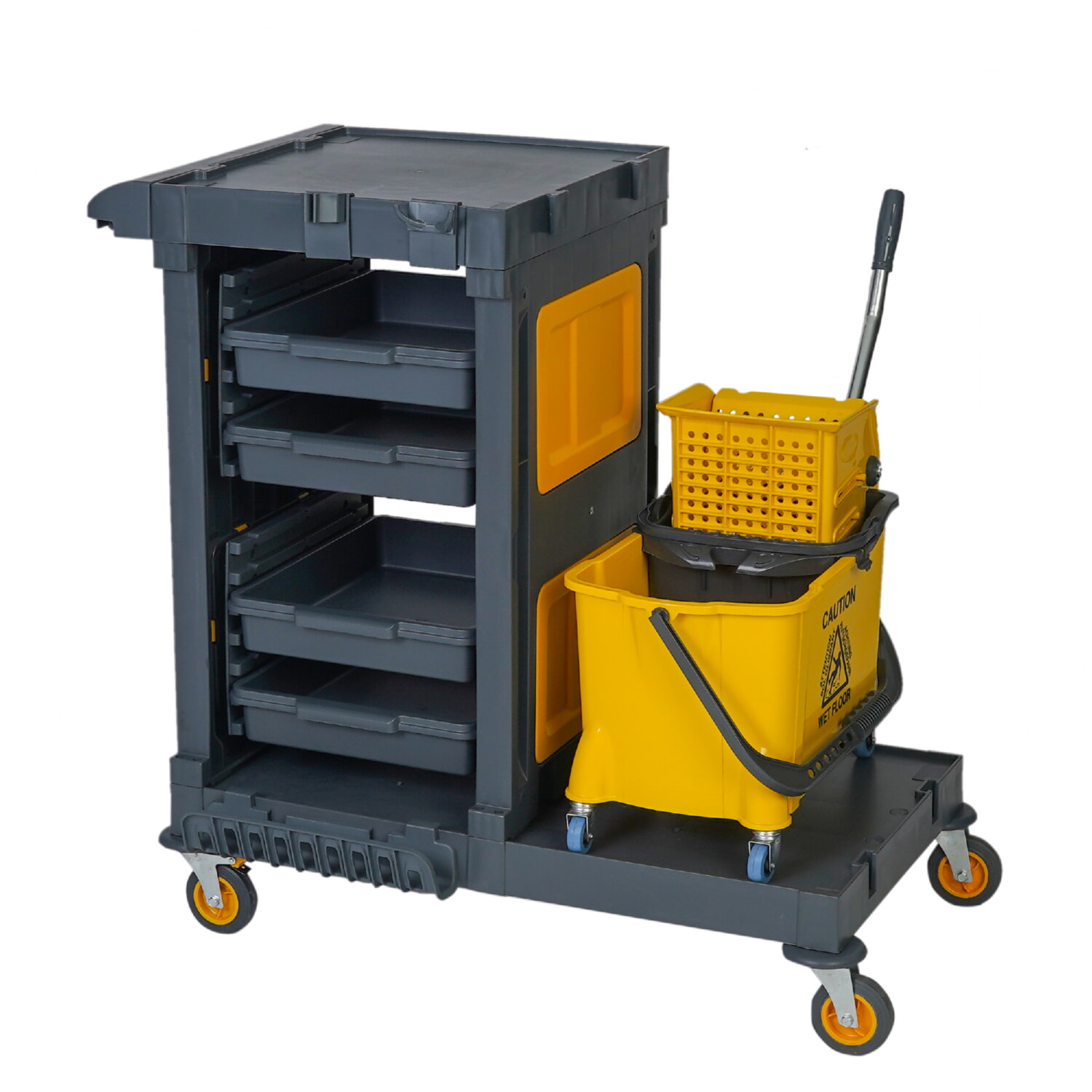 Alfacart Hospıtal Cleanıng Trolley | Hospital Cleaning Trolleys | Üçtem ...