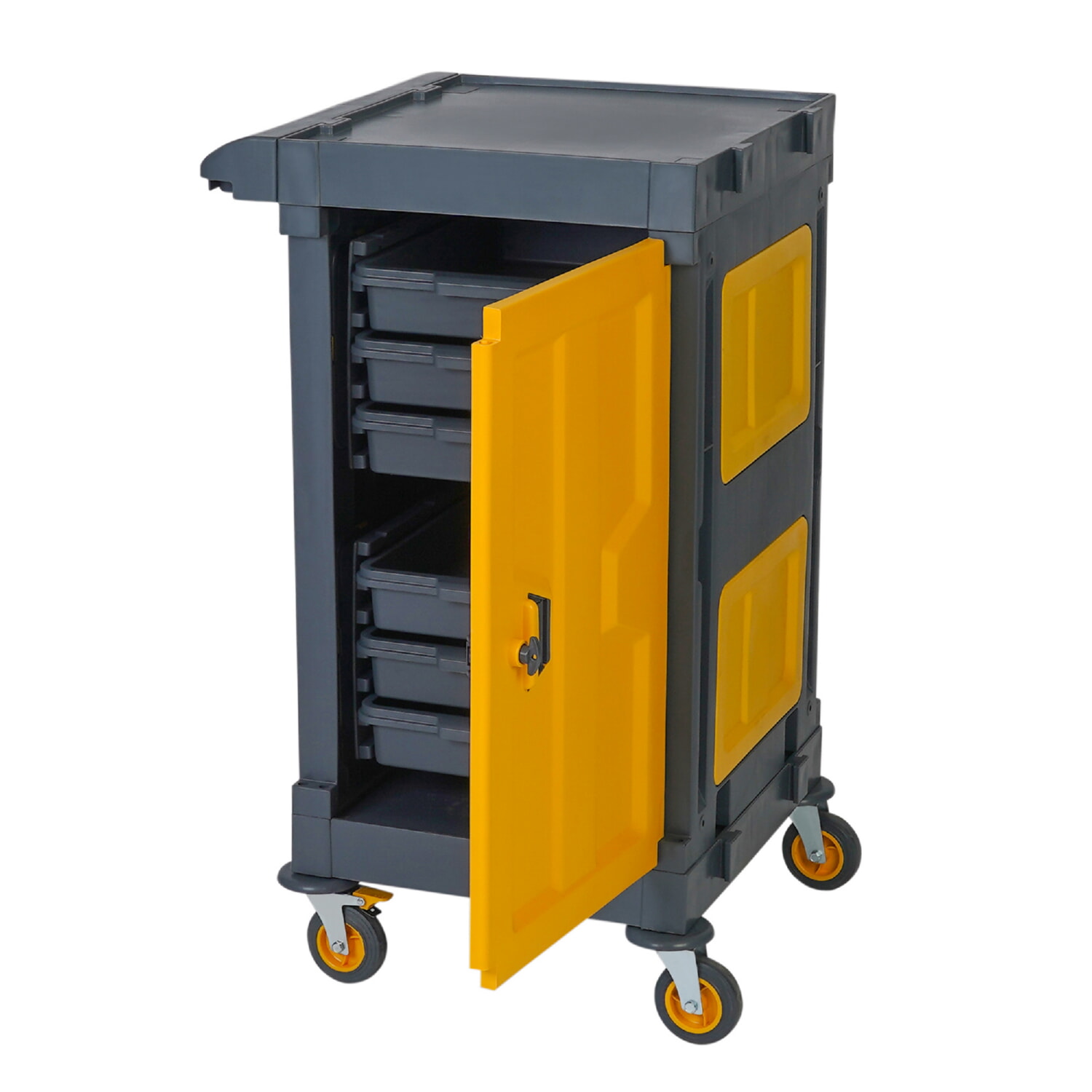 Servi̇ce Trolleys | Üçtem Plas | Plastic Products
